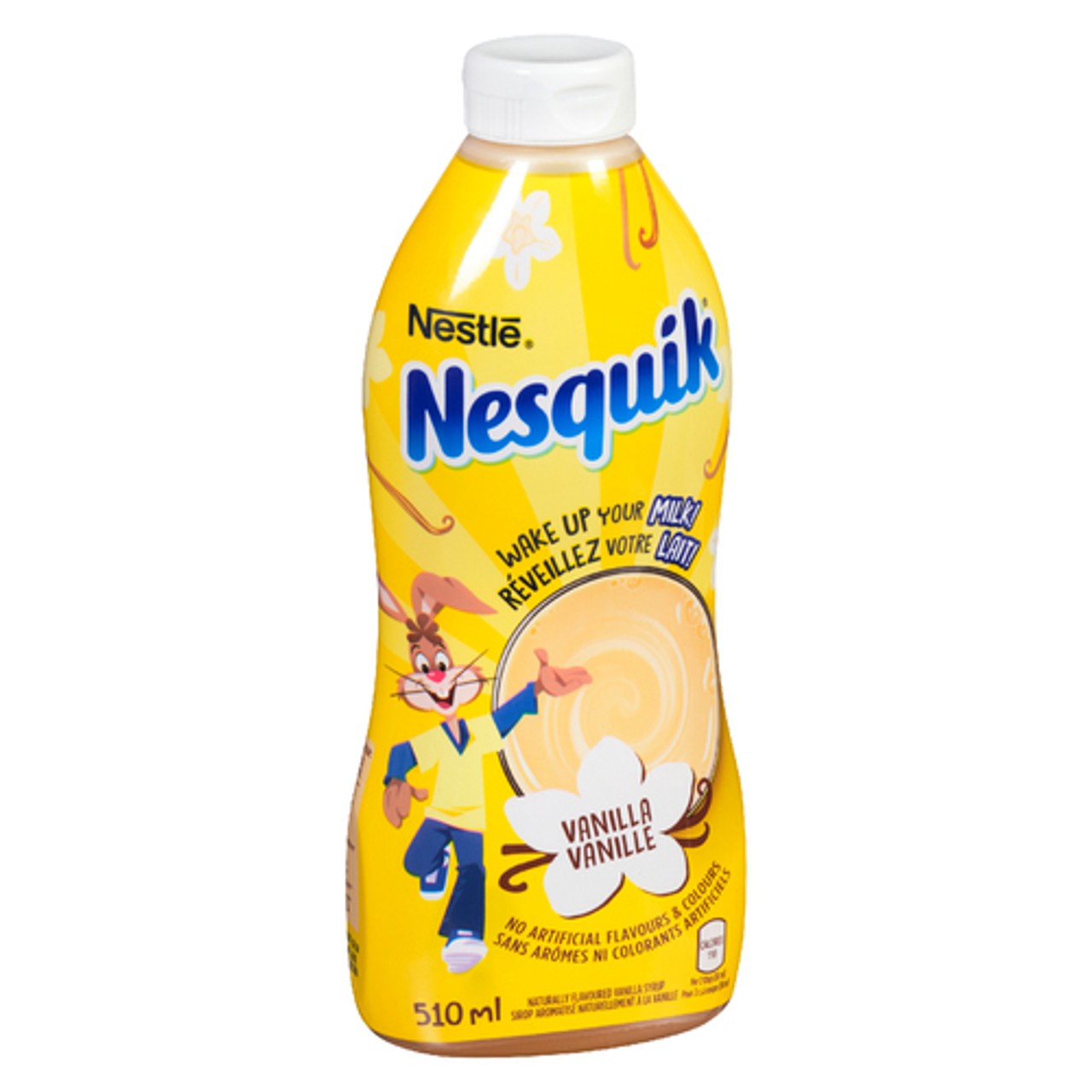 Nestlé Nesquik Syrup Vanilla 510 ml (bottle) - Voilà Online Groceries ...