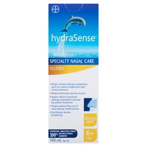 HydraSense Nasal Mist Allergy 100 ml - Voilà Online Groceries & Offers