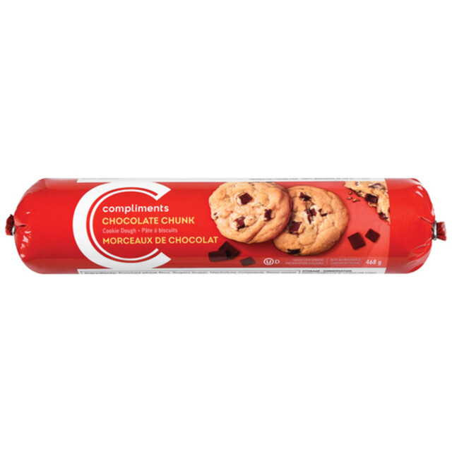 Compliments Cookie Dough Chocolate Chunk 468 g - Voilà Online Groceries ...