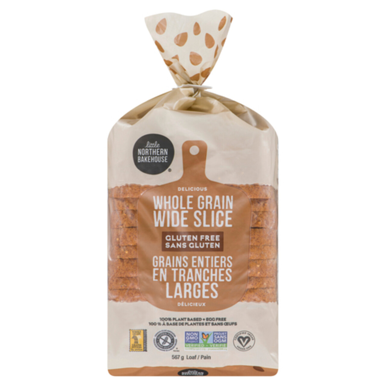 Little Northern Bakehouse Gluten-Free Bread Whole Grain Wide Slice 567 ...