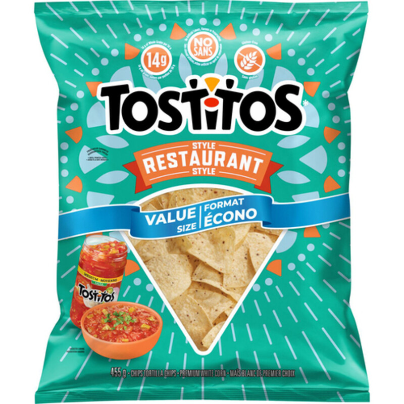 Tostitos Tortilla Chips Restaurant Style 455 g - Voilà Online Groceries ...