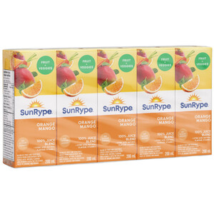 SunRype Juice Orange Mango Boxes 5 x 200 ml - Voilà Online Groceries ...