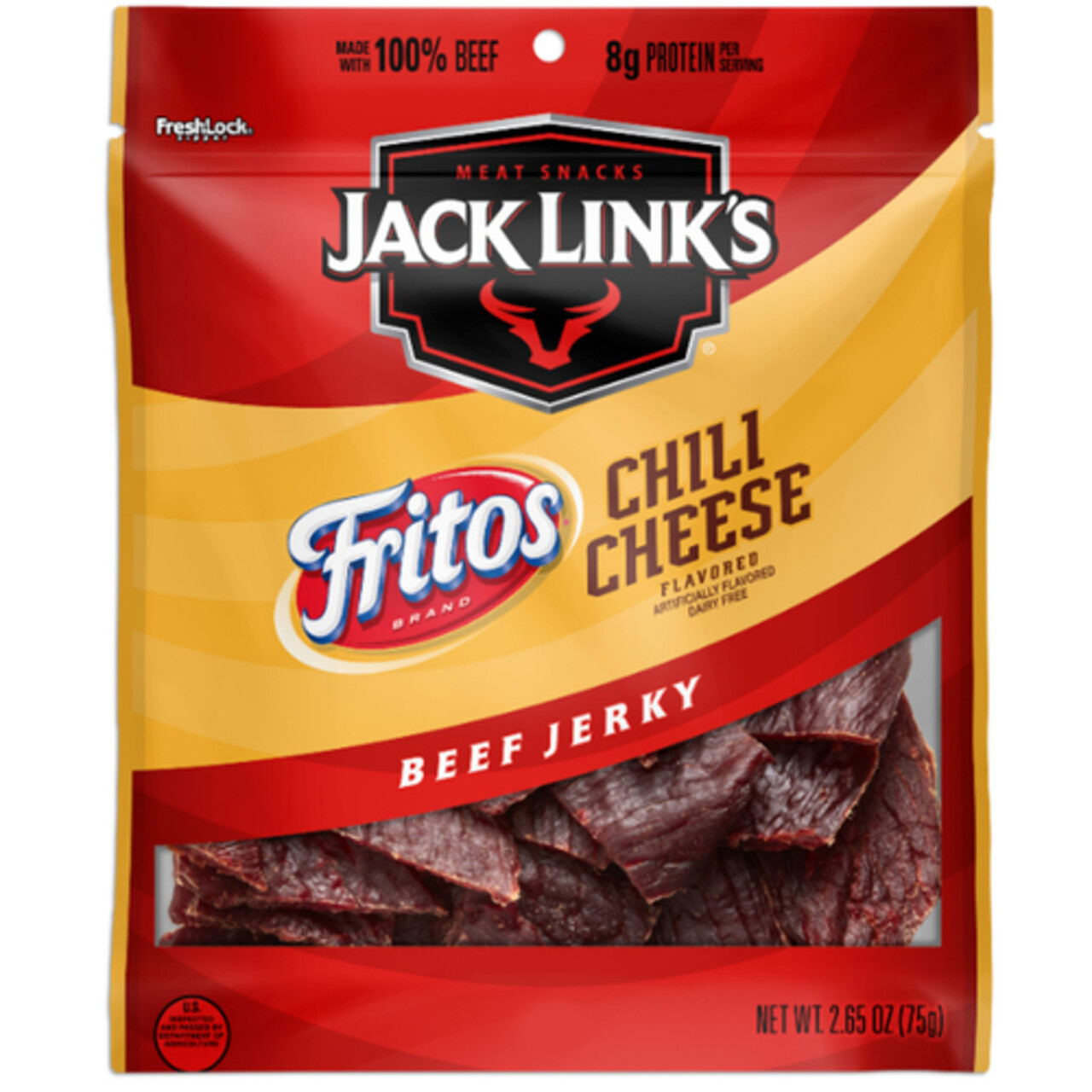 Jack Links Fritos Beef Jerky Chili Cheese 75 g - Voilà Online Groceries ...