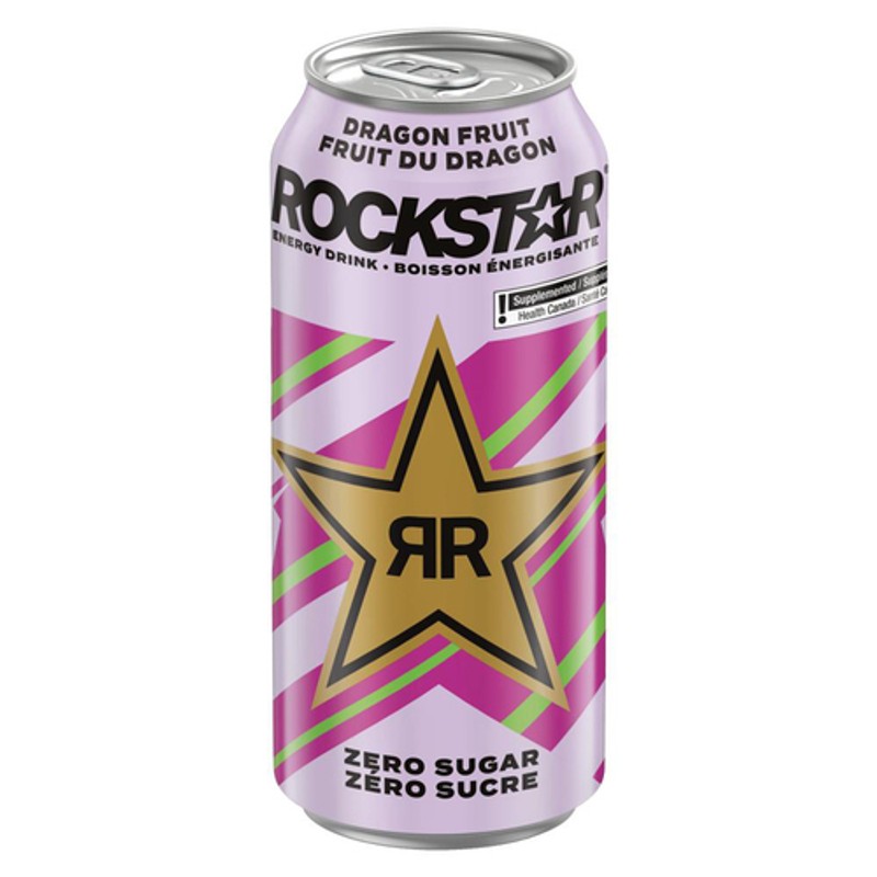 Rockstar Energy Drink Zero Sugar Dragon Fruit 473 ml (can) - Voilà ...