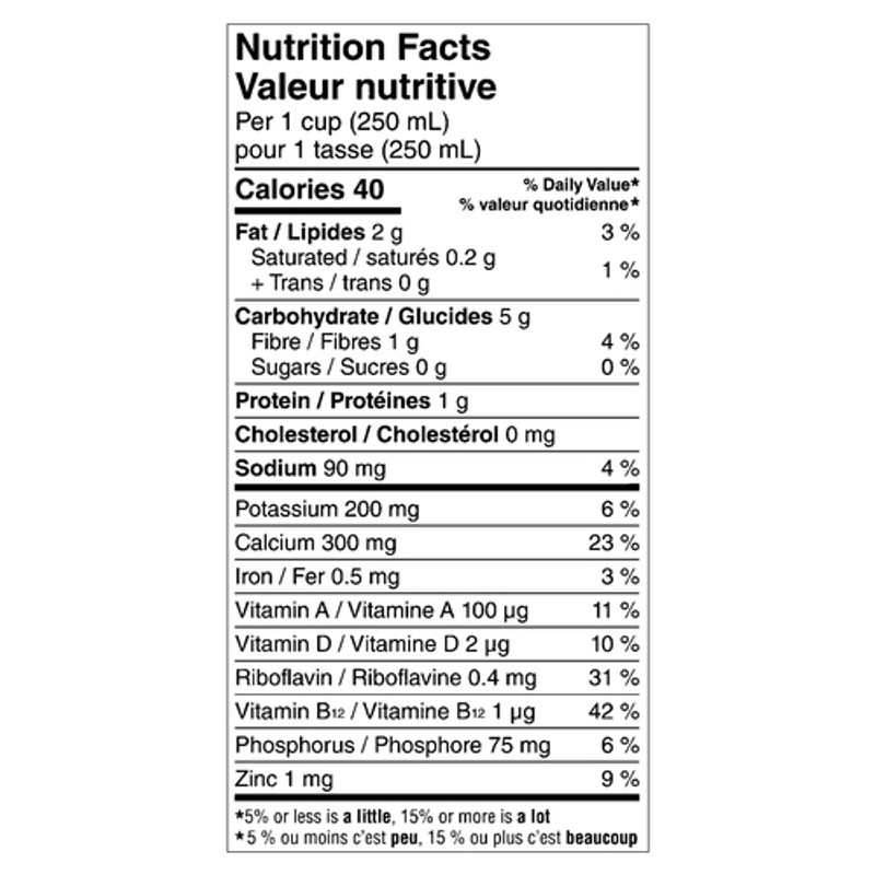 Earth's Own Zero Sugar Gluten-Free Oat Milk Alternative Original 946 ml ...