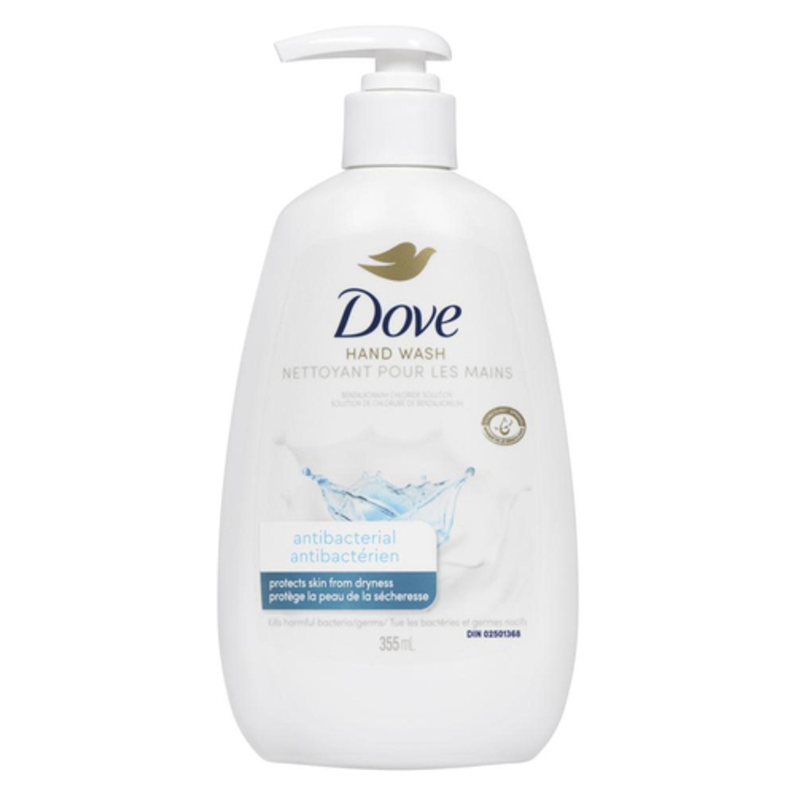 Dove Liquid Hand Soap Antibacterial 355 ml - Voilà Online Groceries ...