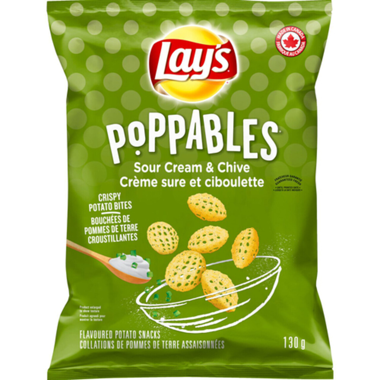 Lay's Poppables Potato Snack Sour Cream & Chive 130 g - Voilà Online ...