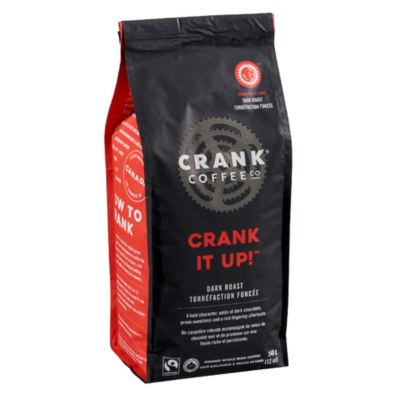 Crank Coffee Whole Bean Coffee Crank It Up 340 g - Voilà Online ...