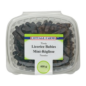 Cottage Farms Candy Licorice Babies 600 g - Voilà Online Groceries & Offers