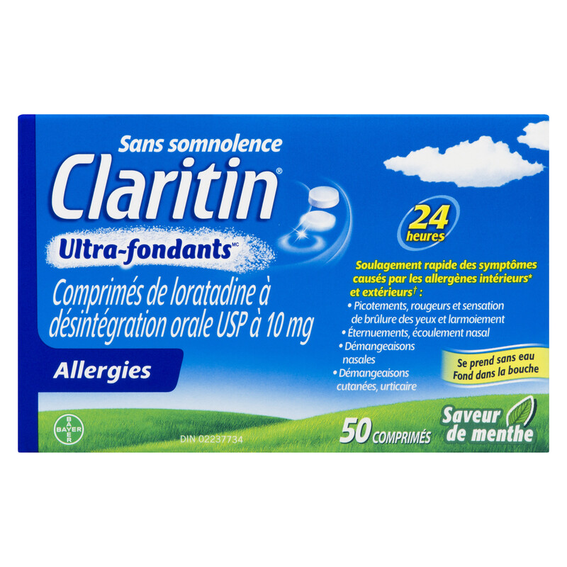 Claritin Rapid Dissolve Antihistamine 50 Tablets - Voilà Online ...