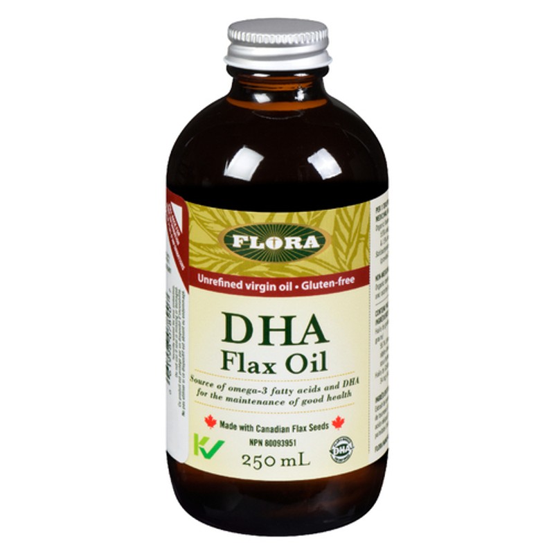 Flora Flax Oil DHA 250 ml - Voilà Online Groceries & Offers