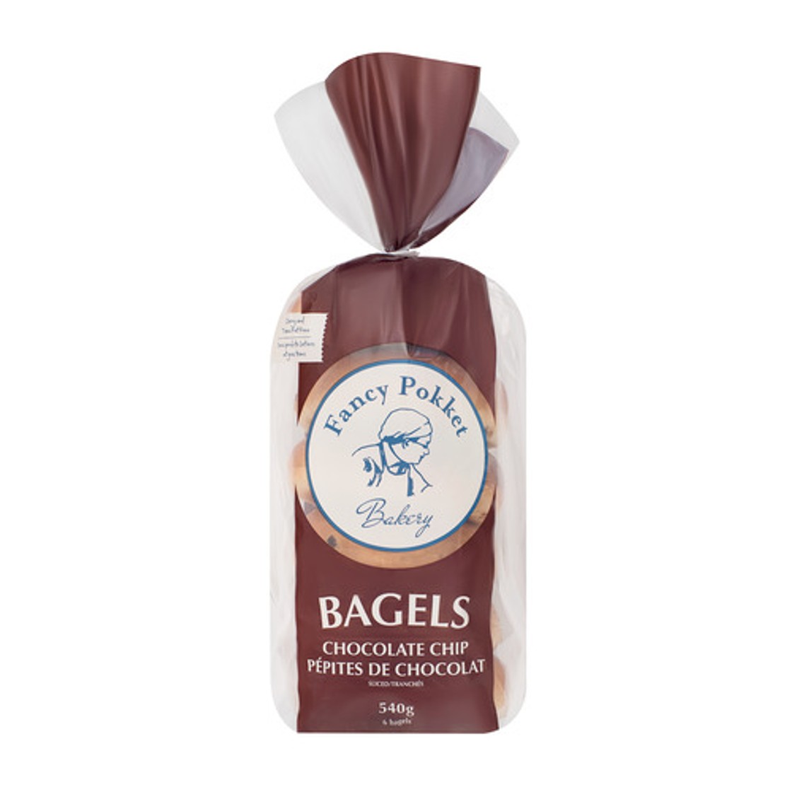 Fancy Pokket Bagel Chocolate Chip Sliced 6 x 90 g - Voilà Online ...