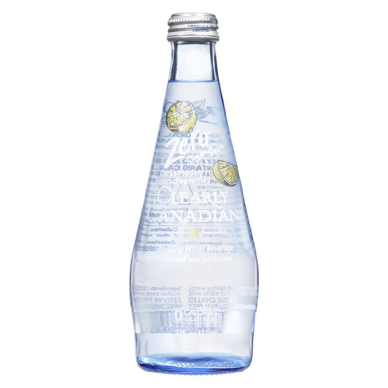 Clearly Canadian Zero Sugar Sparkling Water Citrus Medley 325 ml ...