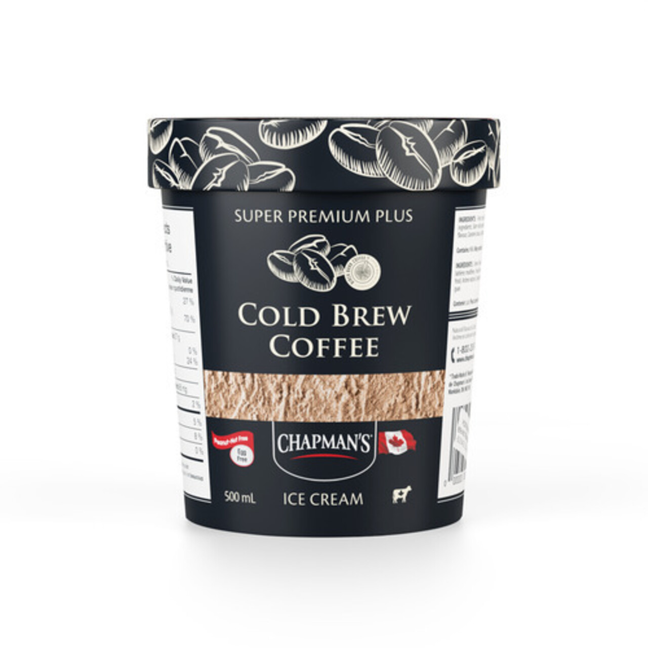 Chapman's Super Premium Plus Ice Cream Cold Brew Coffee 500 ml - Voilà Online Groceries & Offers