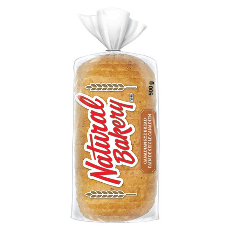 Natural Bakery Canadian Rye Bread 500 g - Voilà Online Groceries & Offers