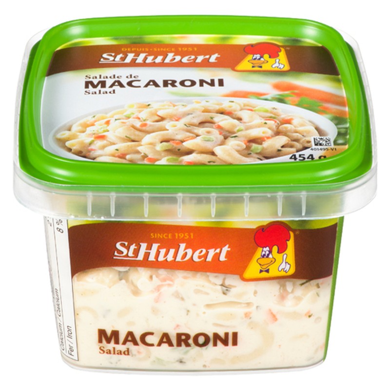 St-Hubert Salad Macaroni 454 g - Voilà Online Groceries & Offers