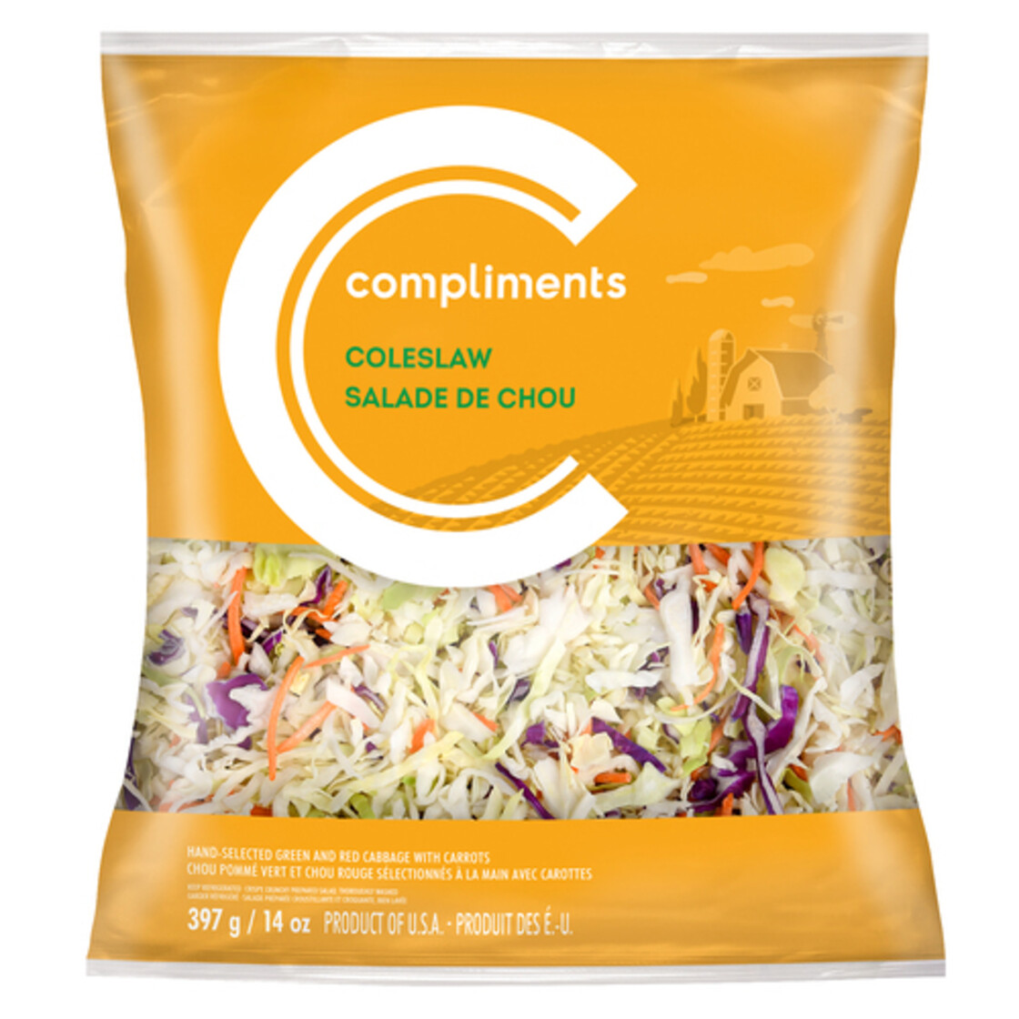 Compliments Salad Mix Coleslaw 397 g - Voilà Online Groceries & Offers