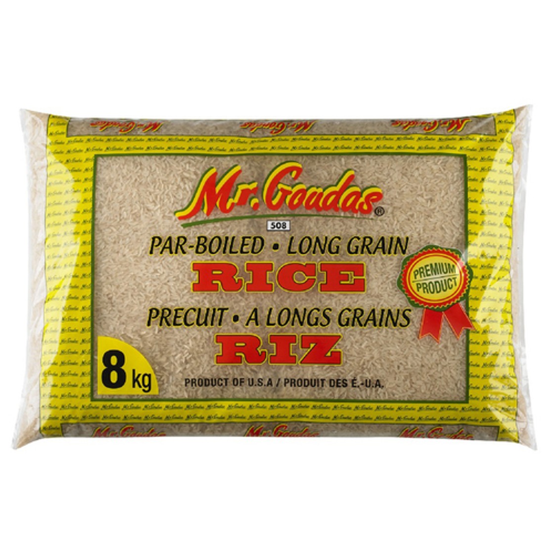 Mr. Gouda's Parboiled Rice 8 kg - Voilà Online Groceries & Offers