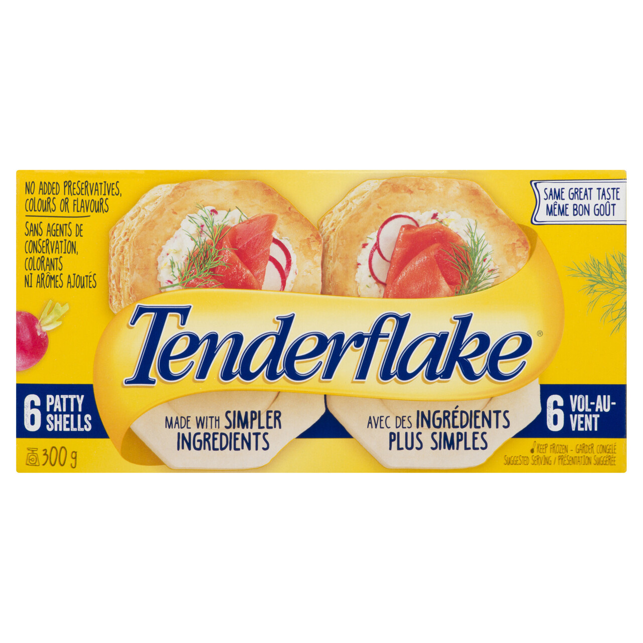 Tenderflake Patty Shells 6 x 50 g (frozen) - Voilà Online Groceries ...