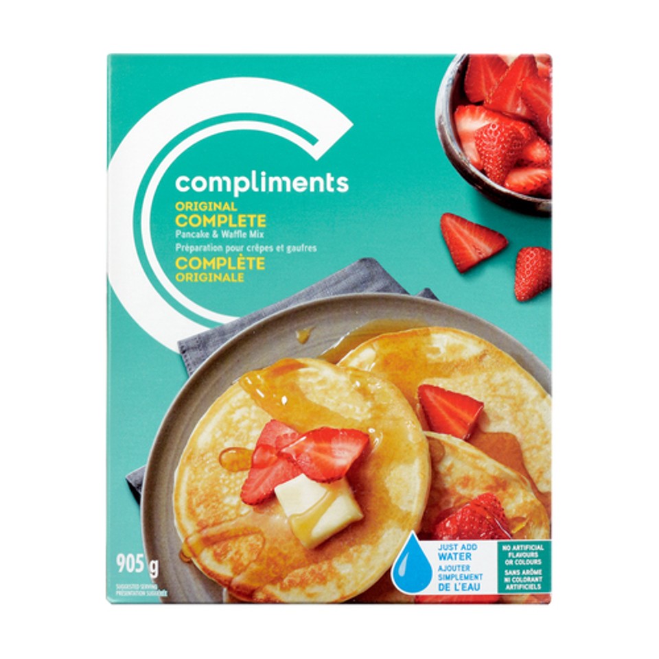 Compliments Pancake & Waffle Mix Original 905 g - Voilà Online ...