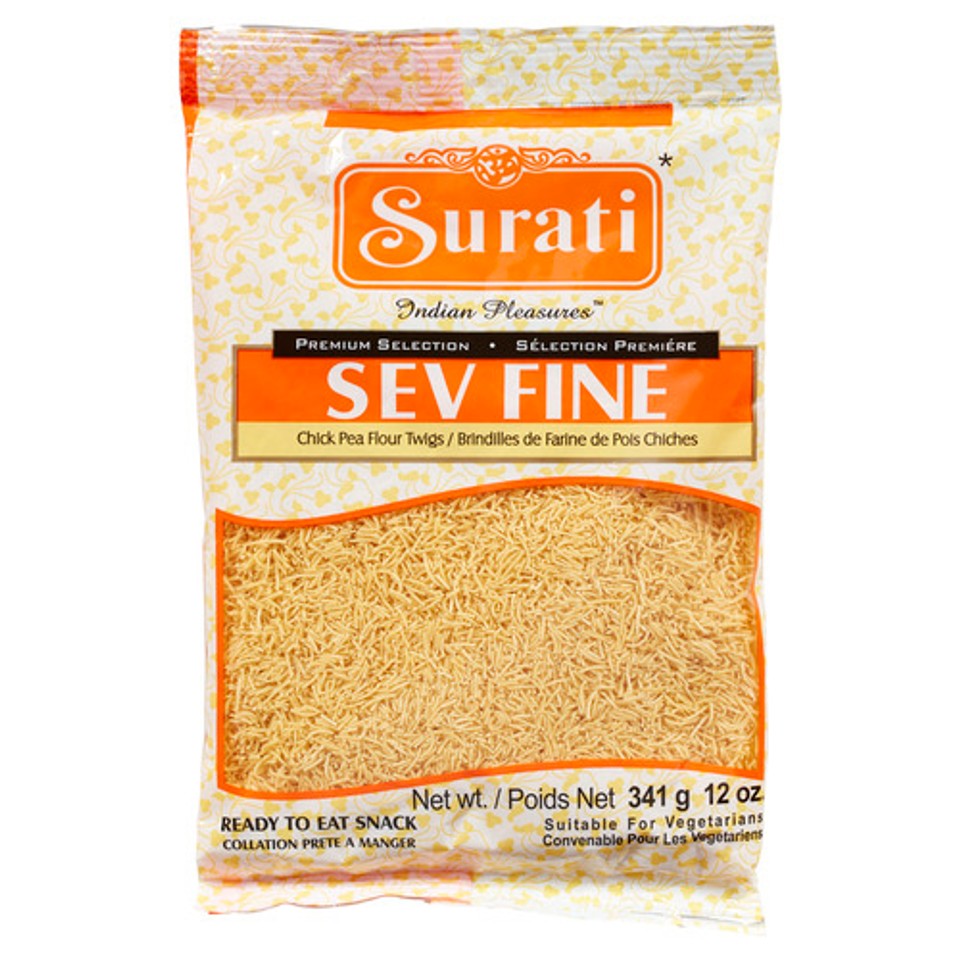 Surati Chick Peas Flour Twigs Sev Fine 341 g - Voilà Online Groceries ...