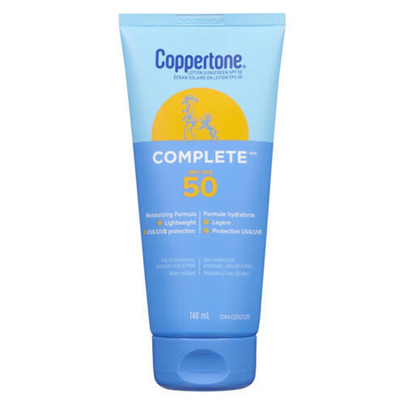Coppertone Complete Lotion Sunscreen SPF 50 148 ml - Voilà Online ...