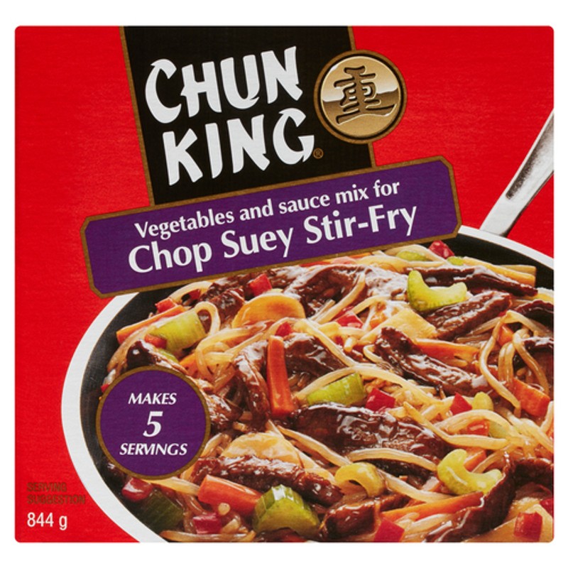 Chung King Vegetables & Sauce Mix Stir Fry Chop Suey 844 g - Voilà ...
