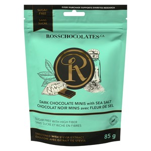 Ross Chocolates Dark Chocolate Minis Sea Salt 85 g - Voilà Online ...