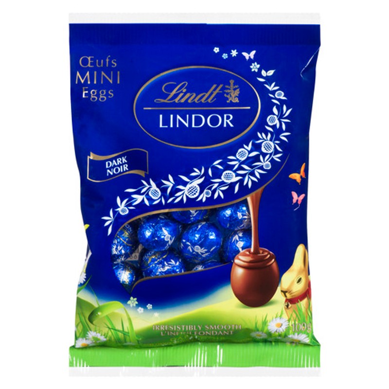 Lindt Lindor Mini Eggs Dark Chocolate Bag 100 g - Voilà Online ...