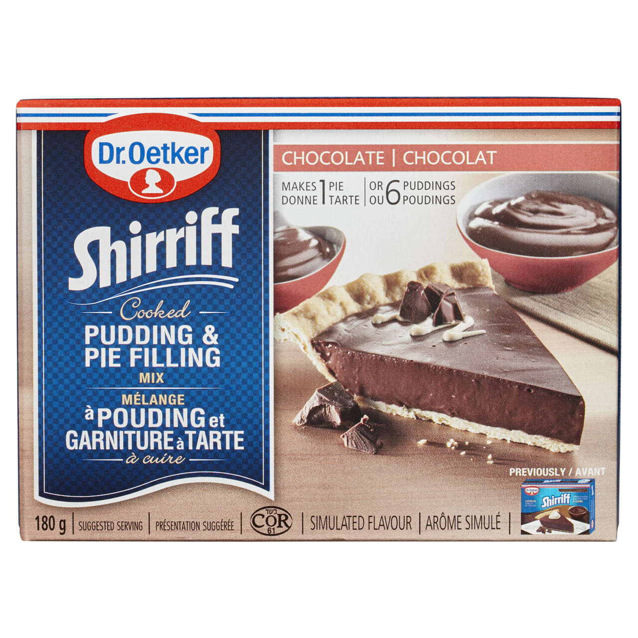 Dr. Oetker Shirriff Pudding & Pie Filling Mix Chocolate 180 g - Voilà ...