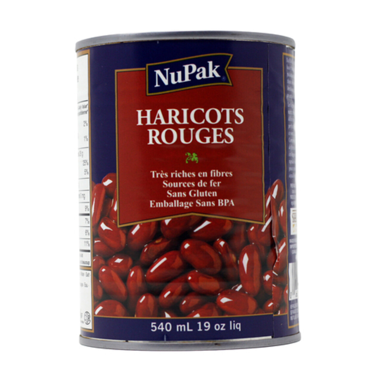 NuPak Gluten-Free Red Kidney Beans 540 ml - Voilà Online Groceries & Offers