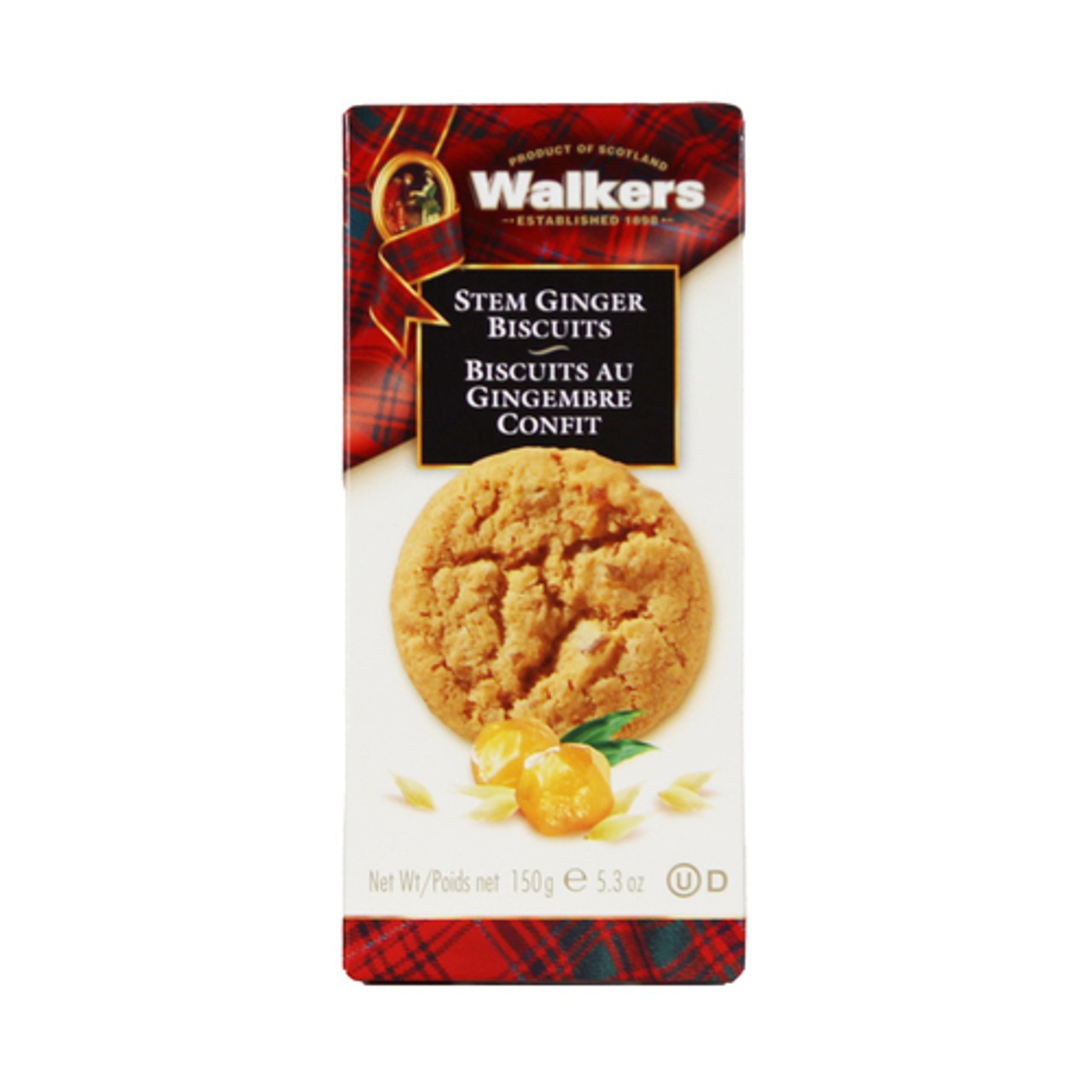 Walker's Biscuits Stem Ginger 150 g - Voilà Online Groceries & Offers