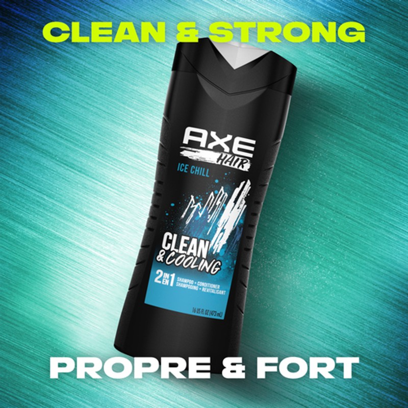 Axe 2-In-1 Shampoo And Conditioner Ice Chill 473 ml - Voilà Online ...