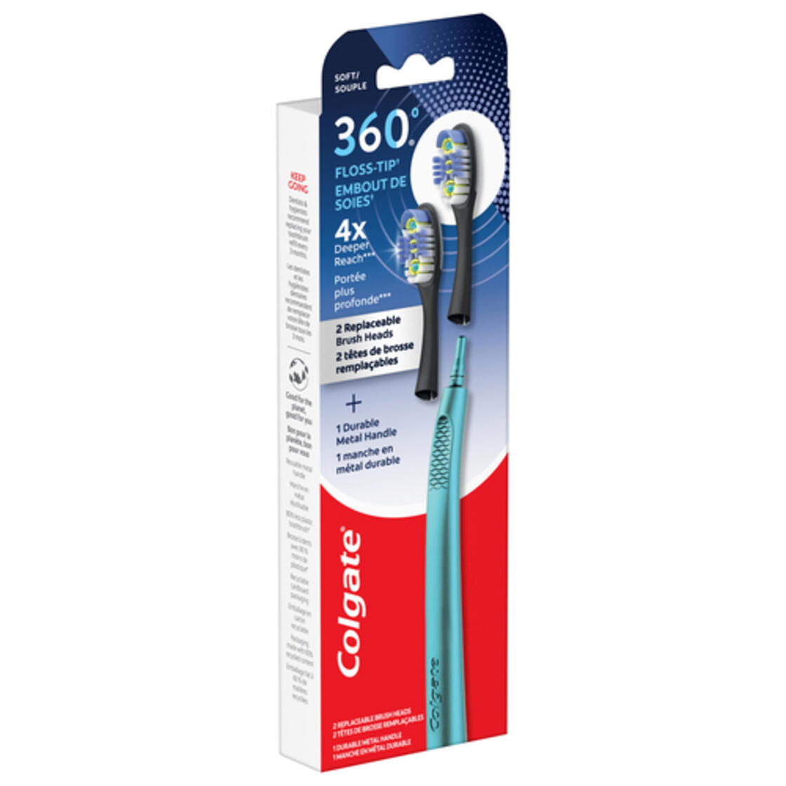 Colgate 360 Floss Tip Starter Kit Toothbrush Pack - Voilà Online ...