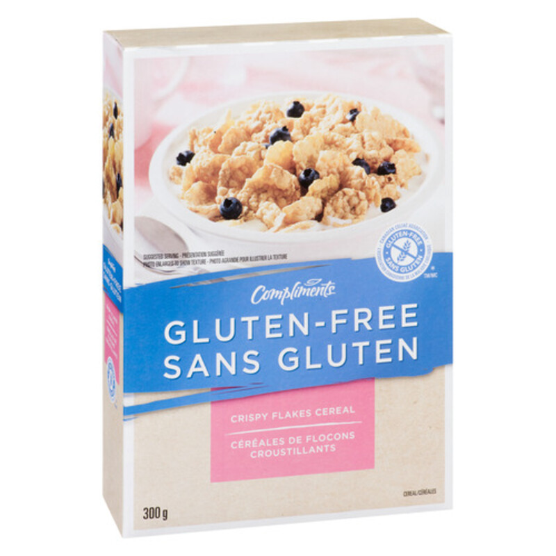 Compliments Gluten-Free Cereal Crispy Flakes 300 g - Voilà Online ...