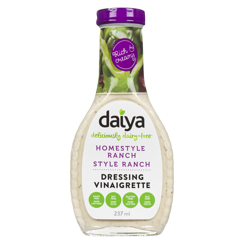 Daiya Dairy-Free Vegan Salad Dressing Homestyle Ranch 237 ml - Voilà ...
