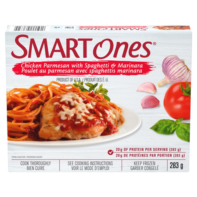 Smart Ones Chicken Parmesan With Spaghetti & Marinara 283 g - Voilà ...