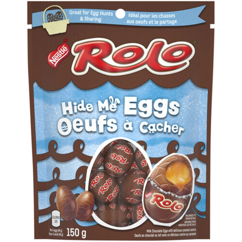 Rolo Milk Chocolate Hide Me Eggs 150 g - Voilà Online Groceries & Offers