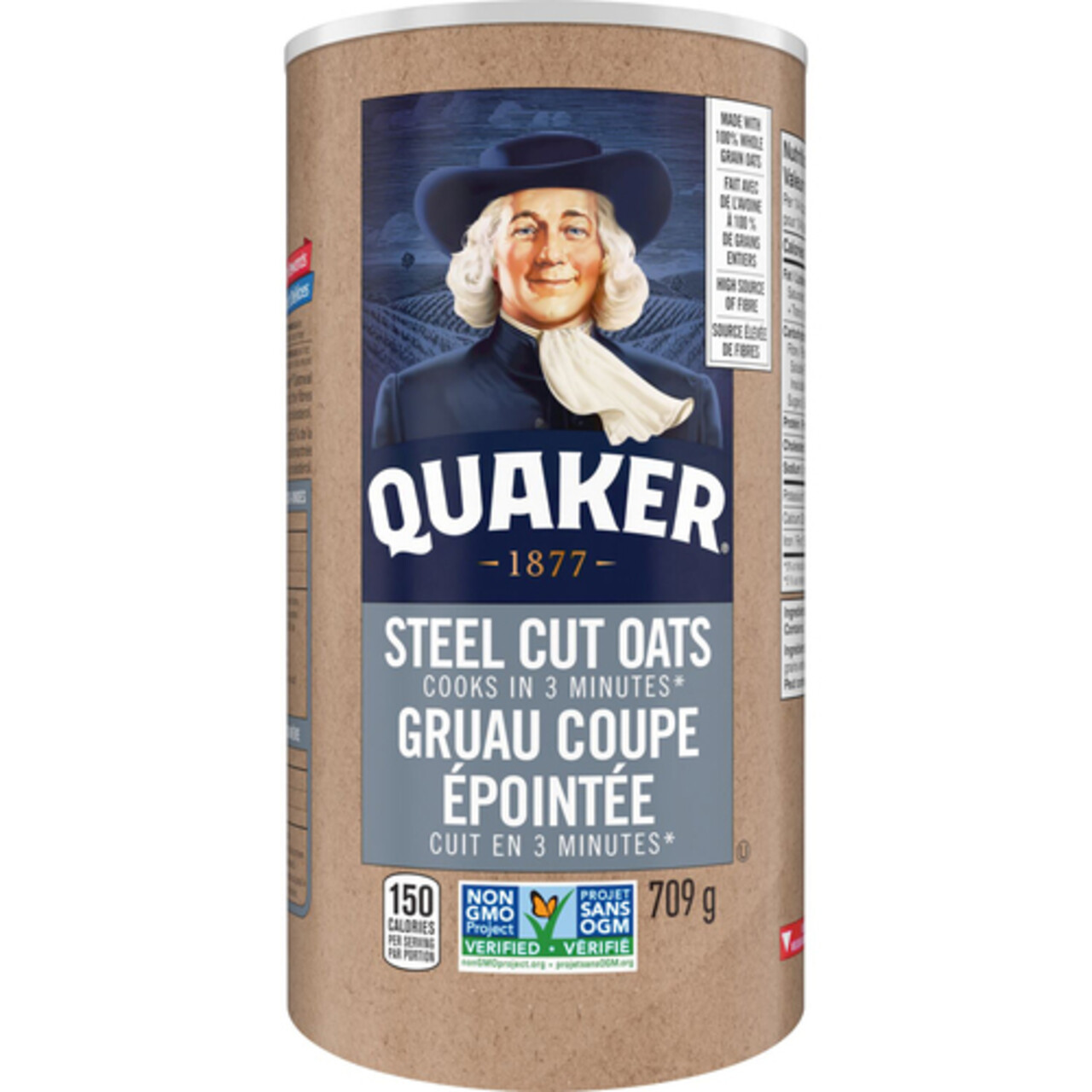 Quaker Quick Cook Oats Steel Cut 709 g - Voilà Online Groceries & Offers