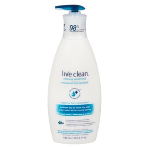 Live Clean Body Intense Moisture Lotion 532 ml - Voilà Online Groceries ...