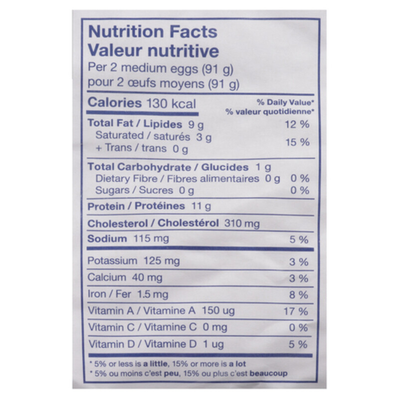 Gray Ridge Egg Farms White Eggs Tray Grade A Medium 30 Count - Voilà ...