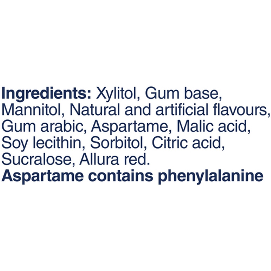 Excel Refresher Sugar-Free Gum Strawberry 40 Pieces - Voilà Online ...