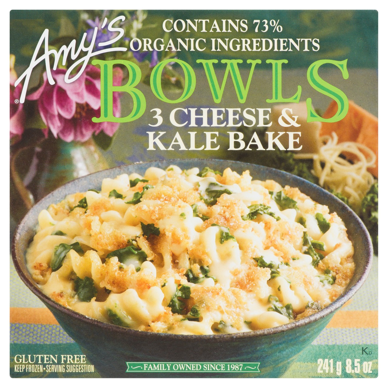 Amy's Bowls Gluten-Free 3 Cheese & Kale Bake Entree 241 g (frozen ...