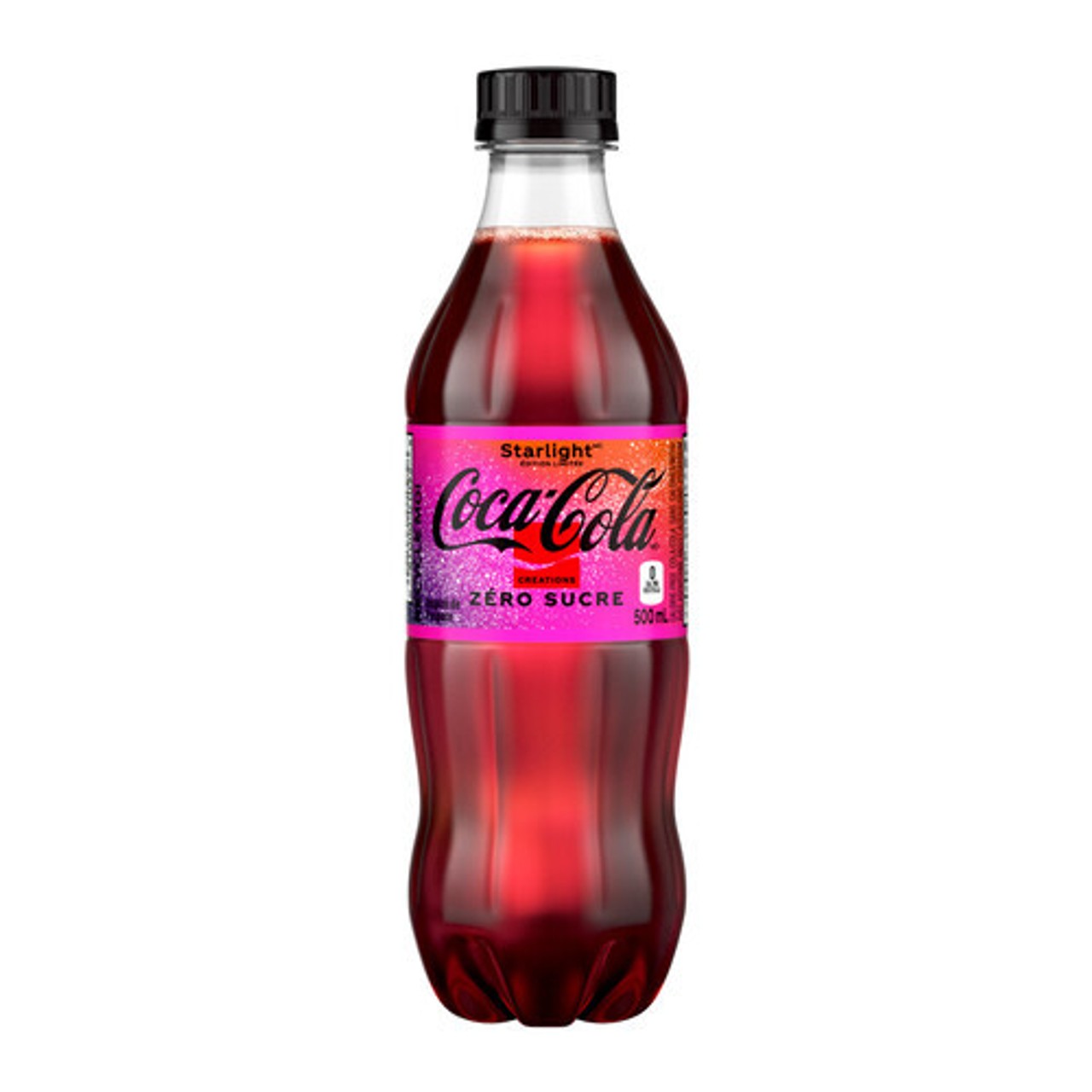 Coca-Cola Zero Sugar Soft Drink Starlight 500 ml (bottle) - Voilà ...
