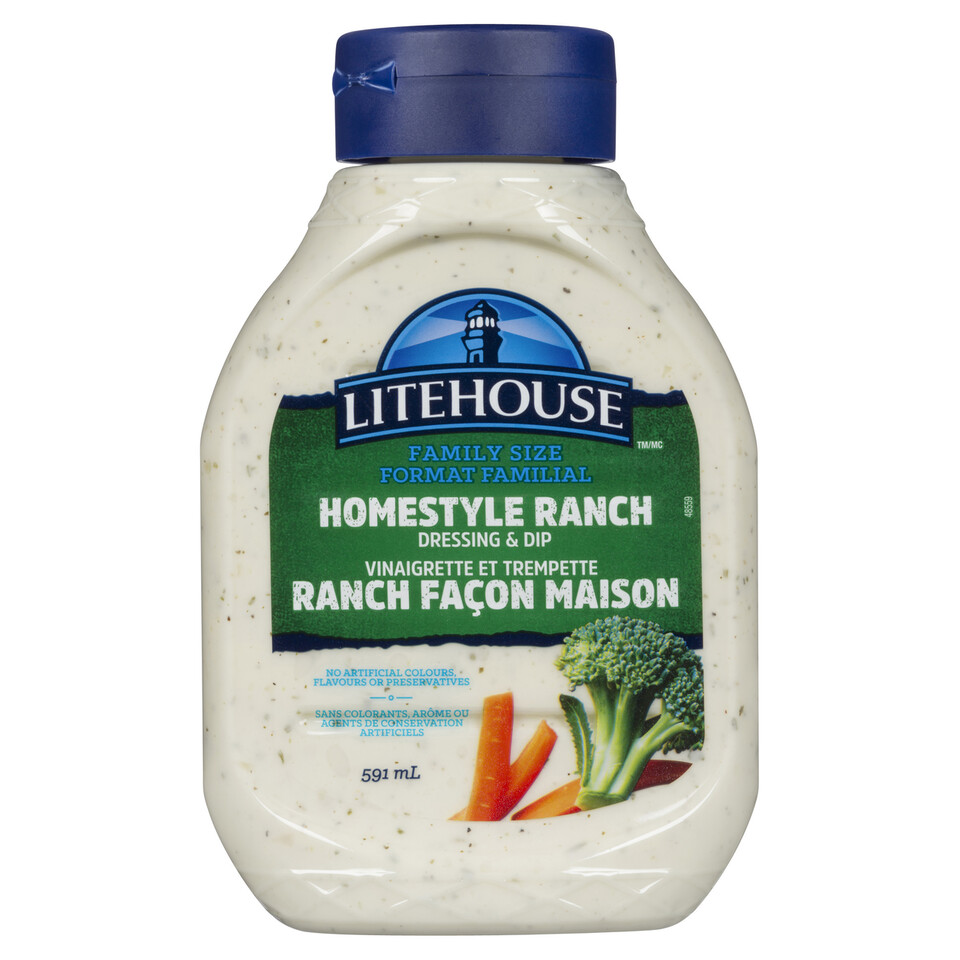 Litehouse Dressing Homestyle Ranch 591 ml - Voilà Online Groceries & Offers