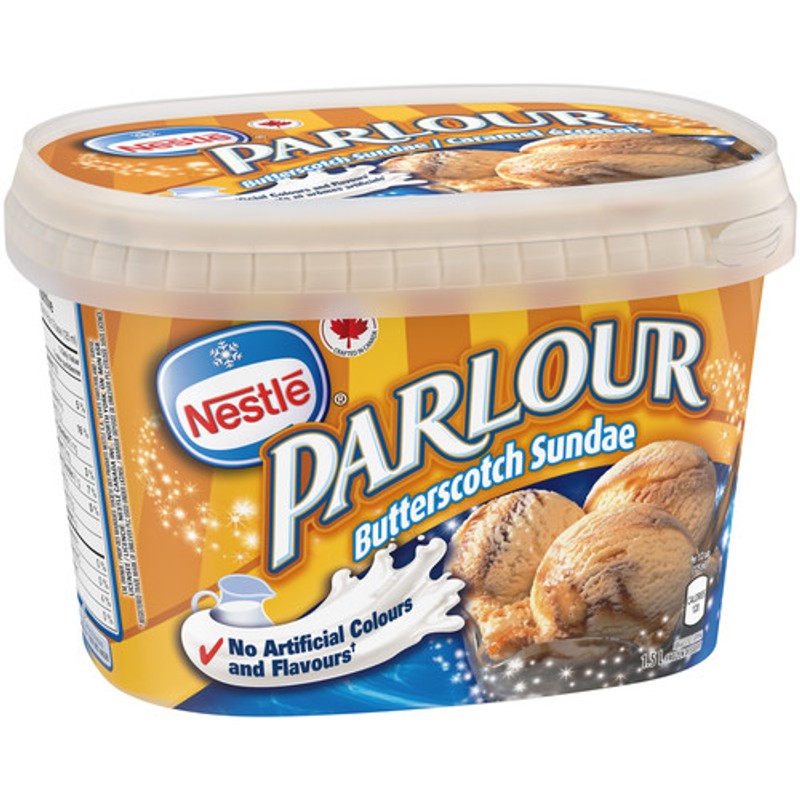 Nestlé Parlour Frozen Dessert Butterscotch Sundae 1.5 L - Voilà Online ...