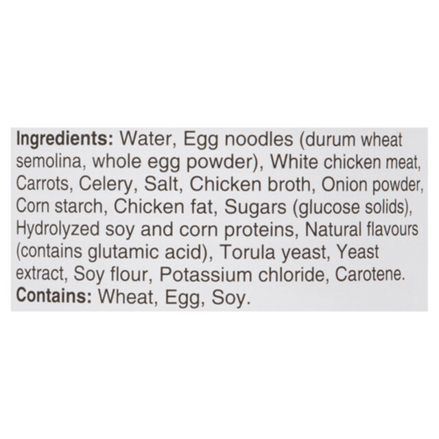 St-Hubert Soup Chicken Noodle 540 ml - Voilà Online Groceries & Offers