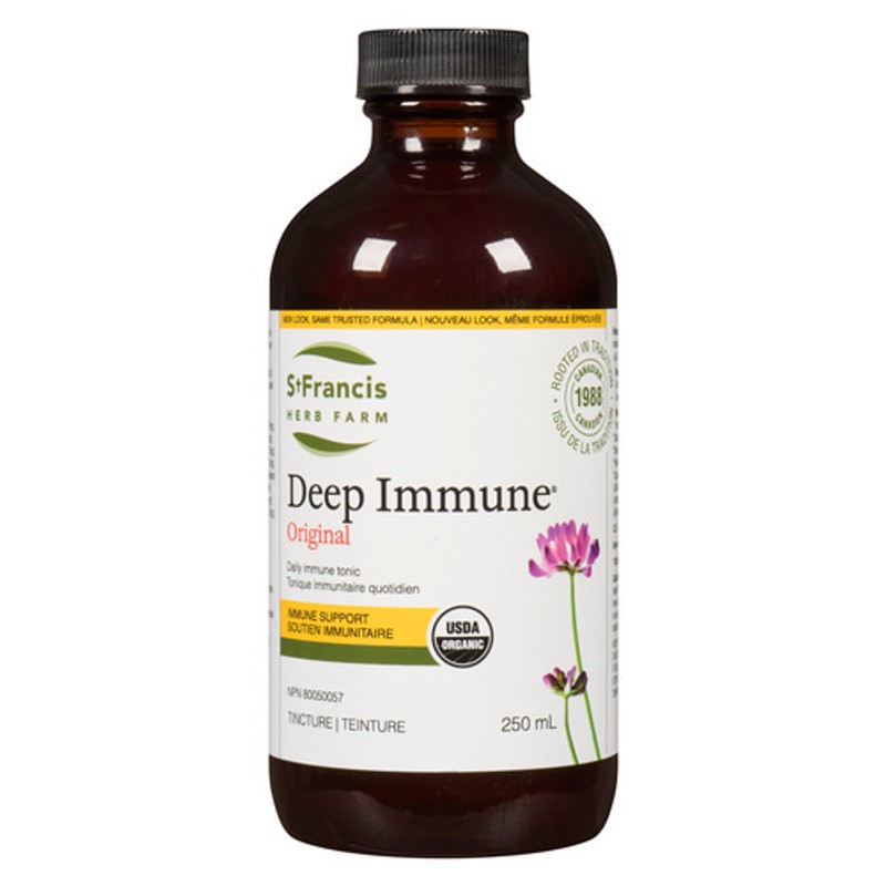 St. Francis Herb Farm Deep Immune Tincture Original 250 ml - Voilà ...