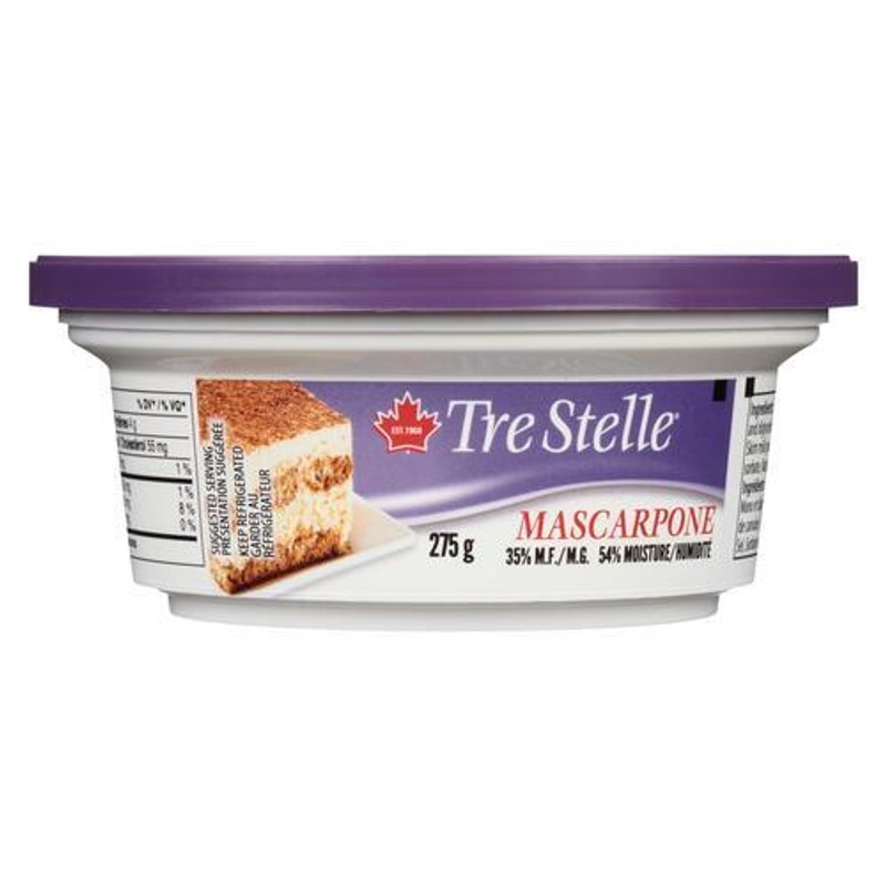 Tre Stelle Cream Cheese Mascarpone 275 g - Voilà Online Groceries & Offers