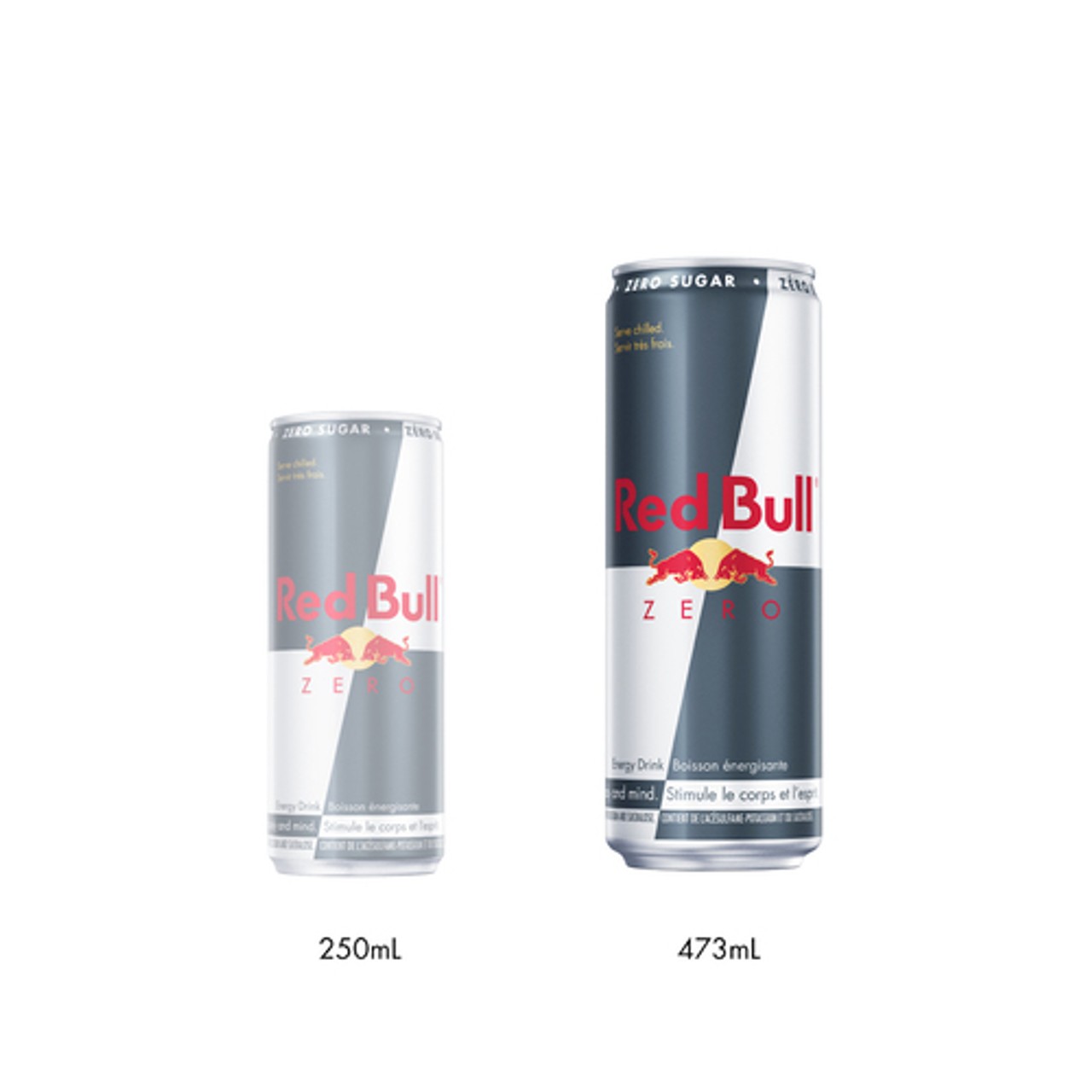 Red Bull Energy Drink Zero 473 ml (can) - Voilà Online Groceries & Offers